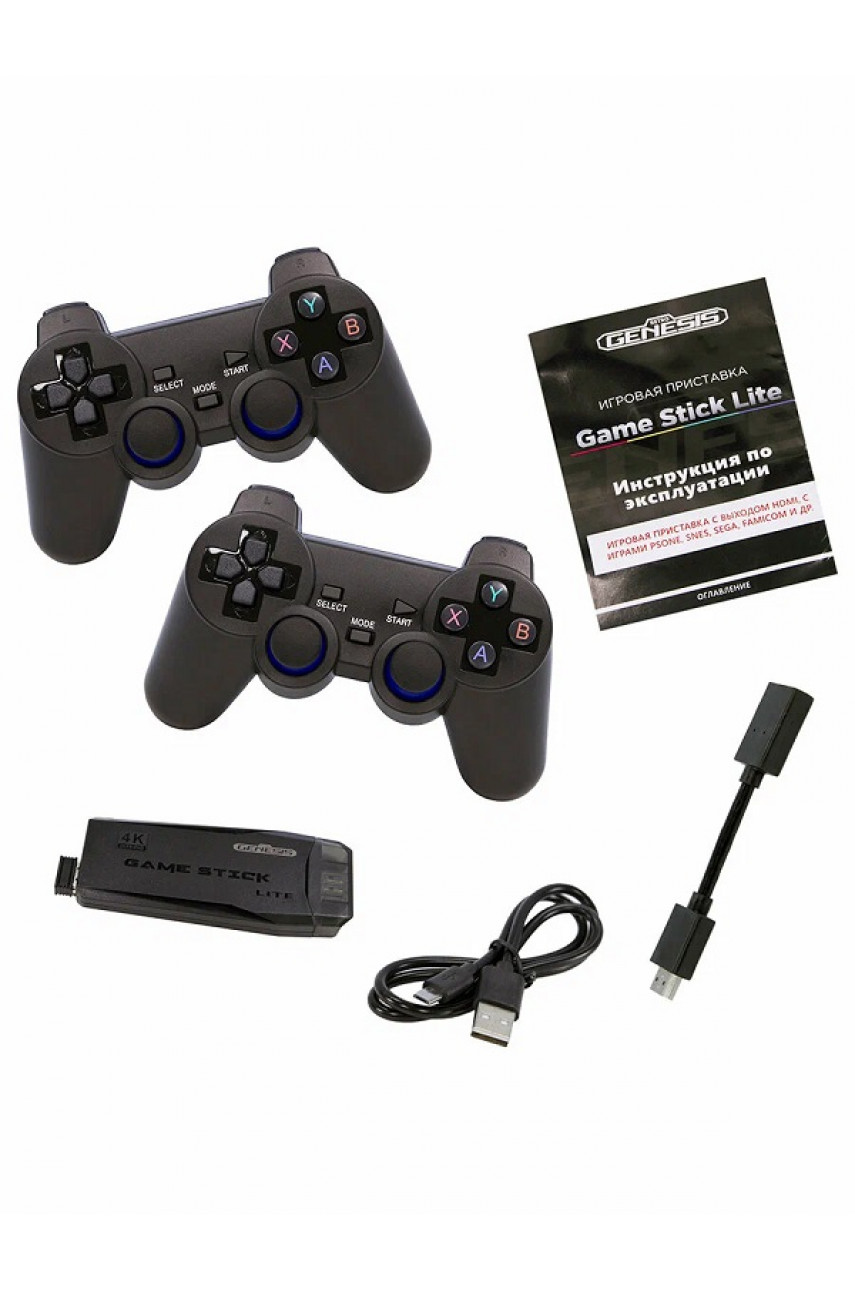 Игровая приставка Retro Genesis Game Stick Lite (11500 игр) — купить в ...
